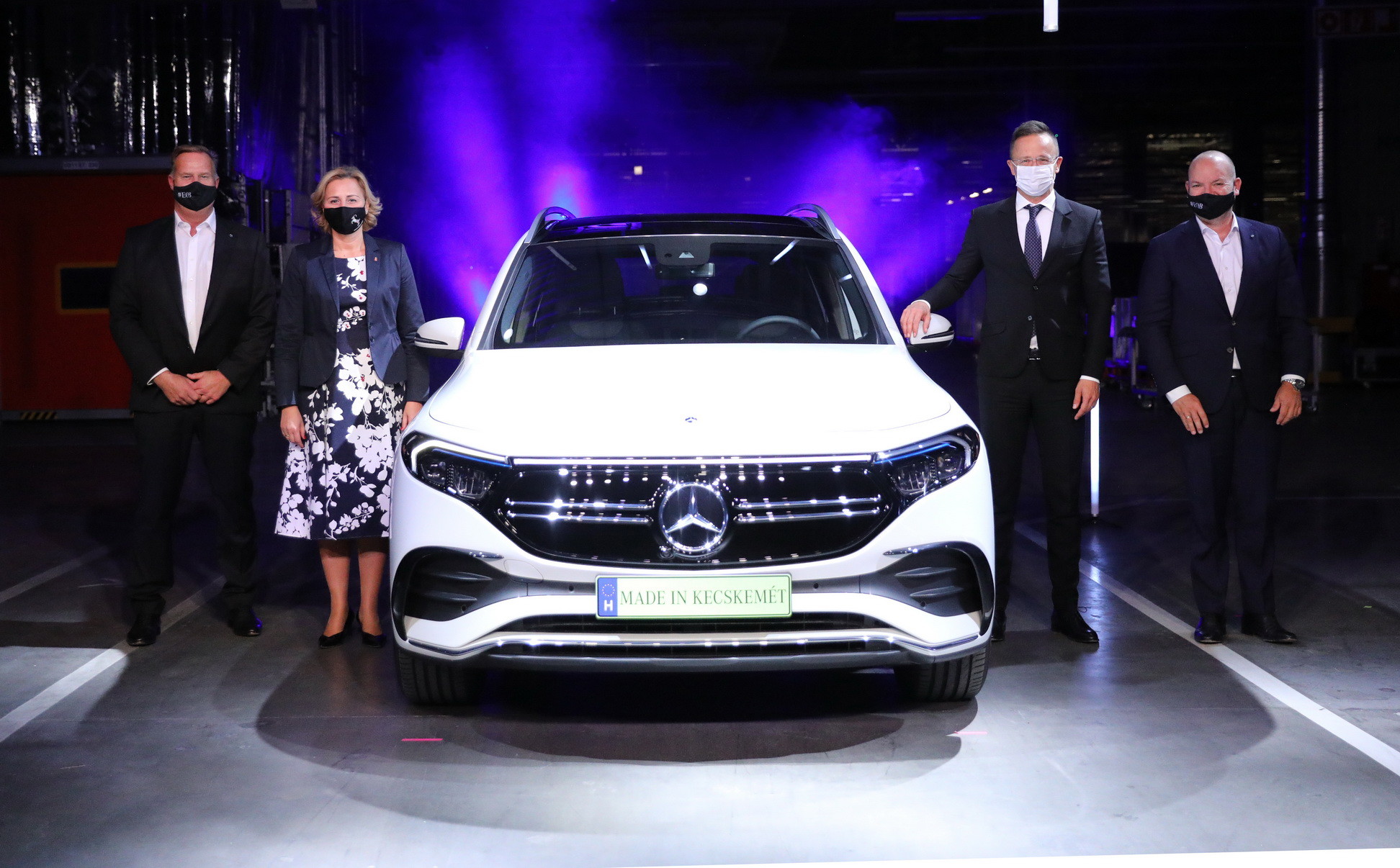 Az első Kecskeméten gyártott elektromos autót ünnepli a Mercedes-Benz ...