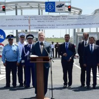 A Csanádpalota-Nagylak határátkelőhely a román oldalon épült meg ...